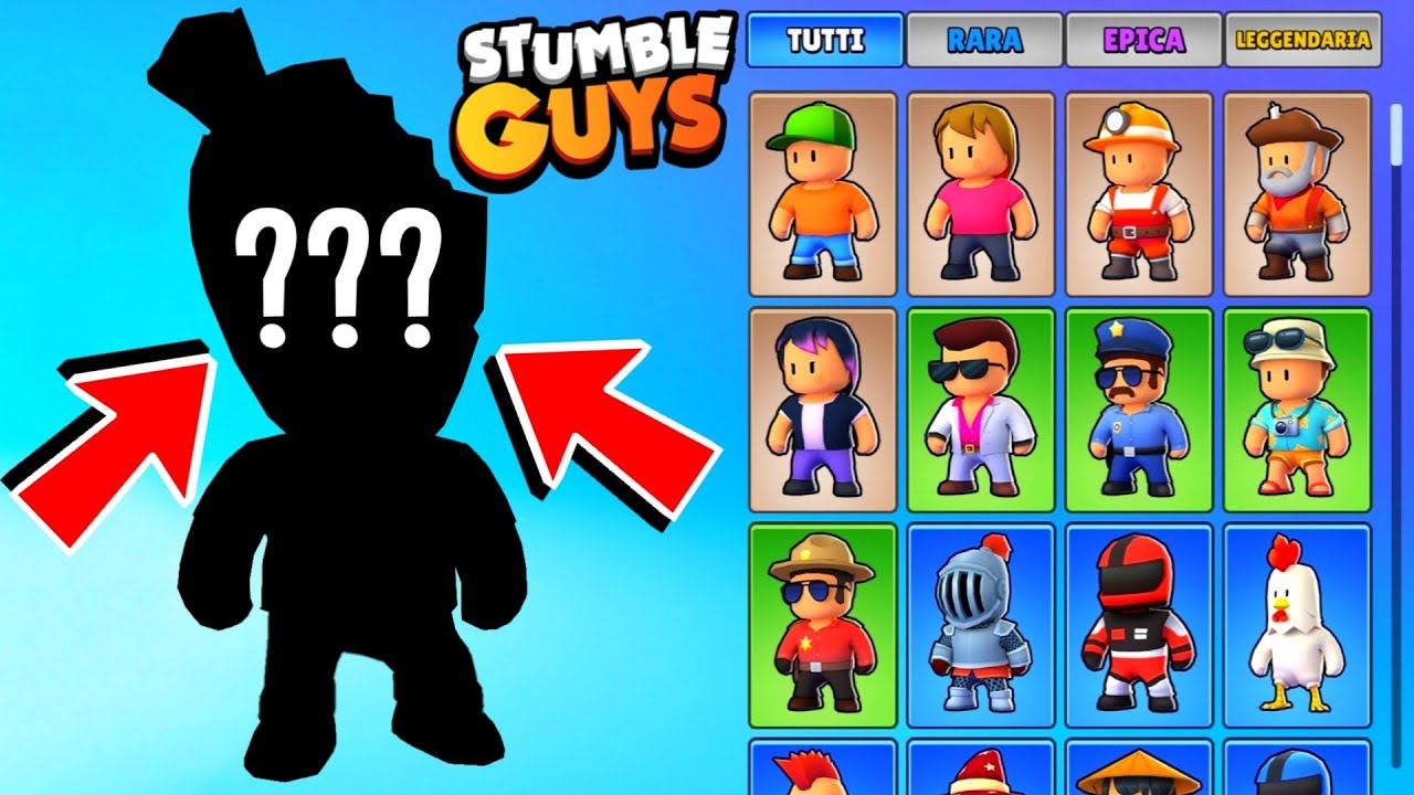 LE SKIN HORROR che VORREI VEDERE in FUTURO su STUMBLE GUYS 😃 [Gameplay ...