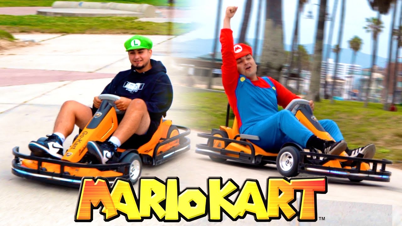 Mario Kart "IN REAL LIFE"! - YouTube