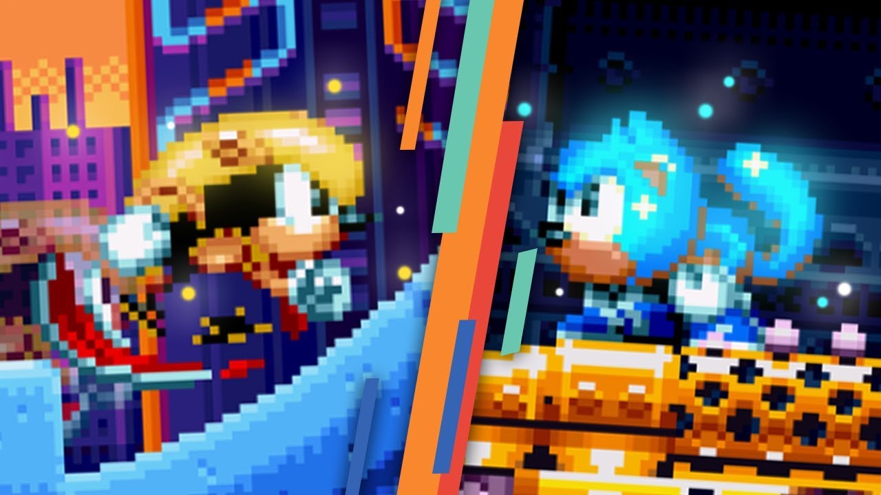 Sonic Mania Plus : Enhanced Super Mighty & Super Ray - YouTube