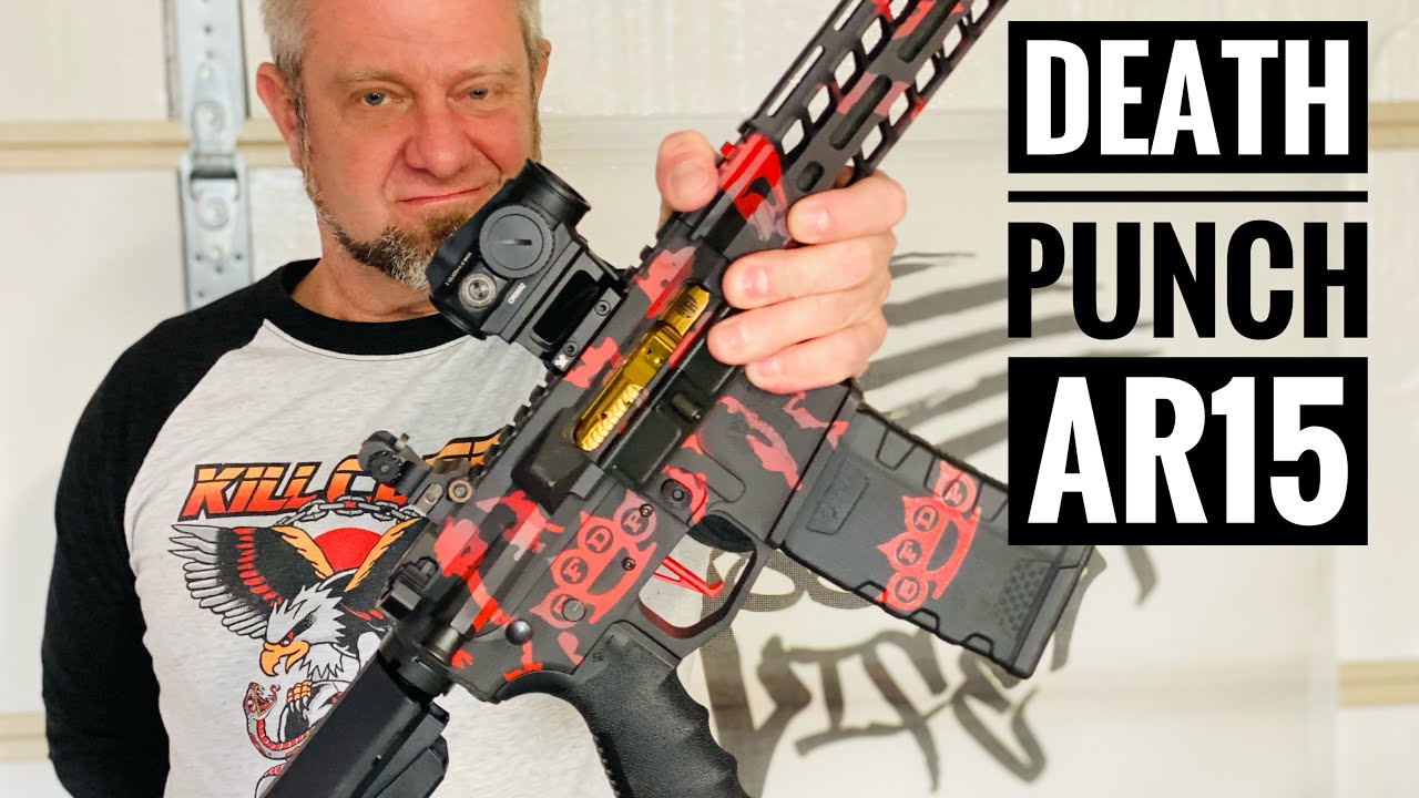 Assault Life Defense Alpha15 Pistol AR for 5 Finger Death Punch drummer ...