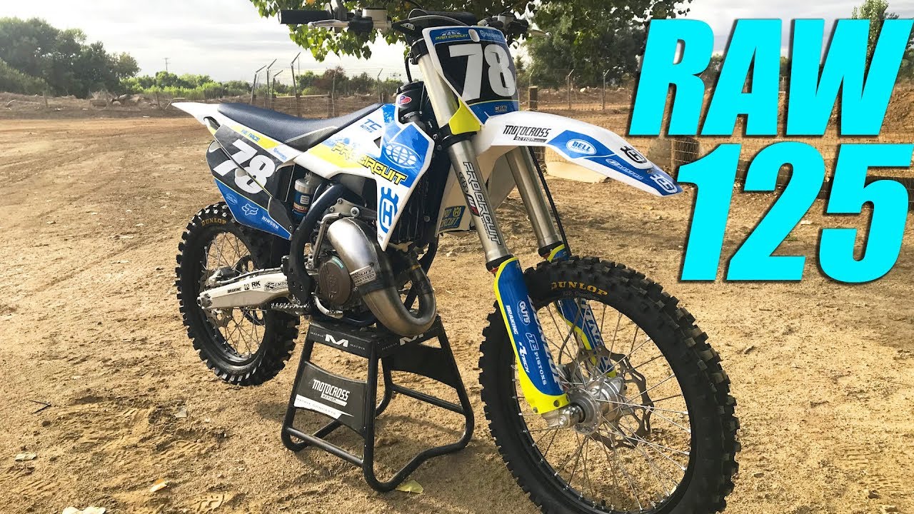 RAW 2 Stroke Husqvarna TC125 Pro Circuit Project - Motocross Action ...