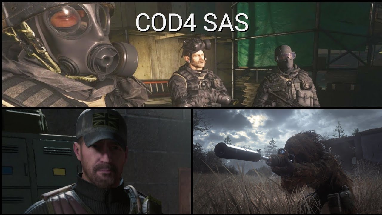 GR BREAKPOINT: COD4 SAS OUTFITS - YouTube