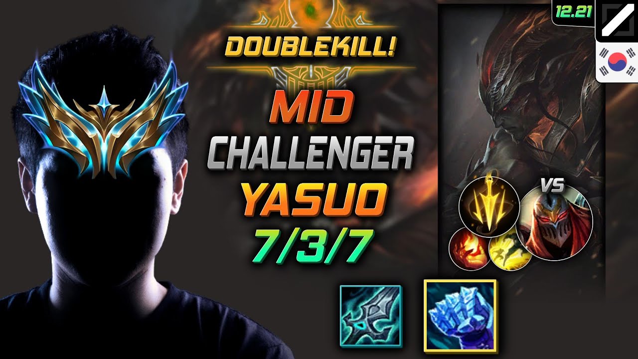 Challenger Mid Yasuo Build Frostfire Gauntlet Lethal Tempo - Yasuo Mid ...