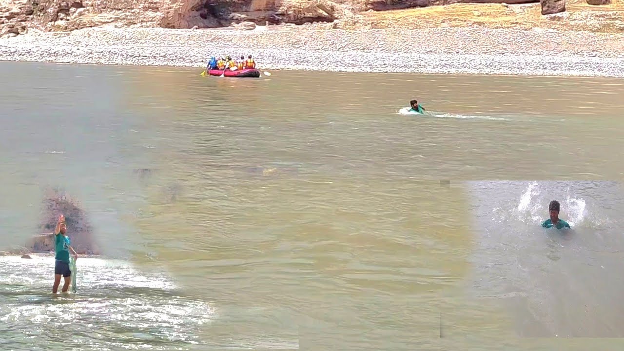 The adventure of a nomadic man fishing in the biggest river of Iran ...