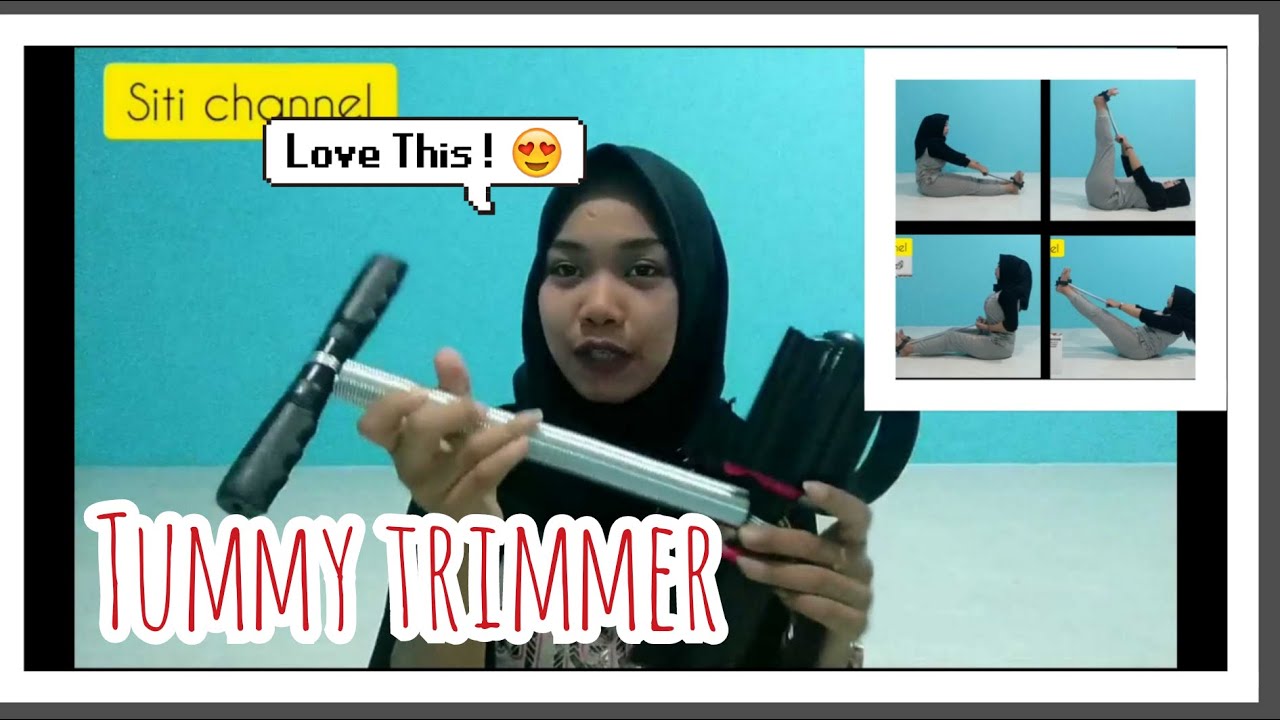 Cara menggunakan tummy trimmer - YouTube