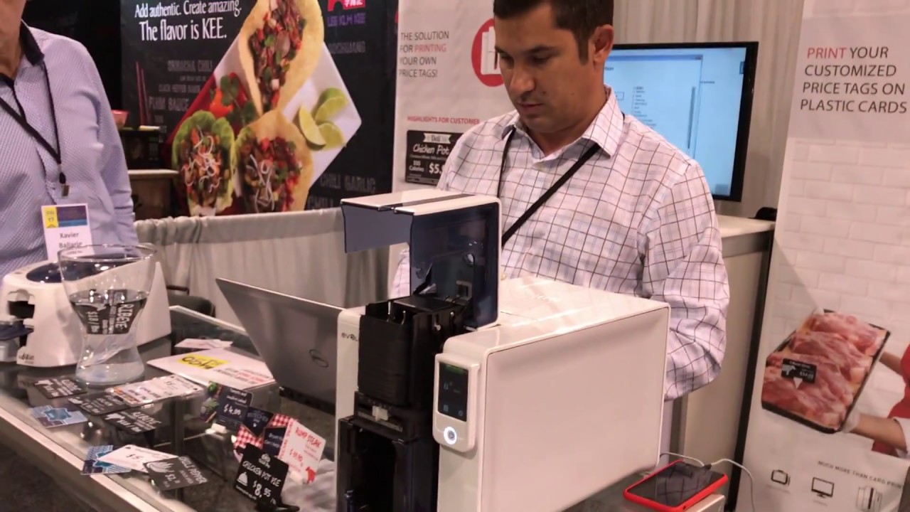 The Edikio Thermal Printer Demo at IDDBA 2017, Anaheim, CA - YouTube