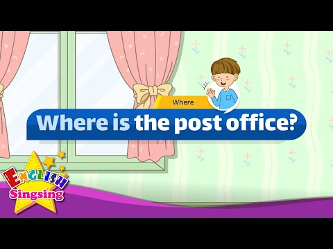 [Where] Where is the post office? - Easy Dialogue - Role Play