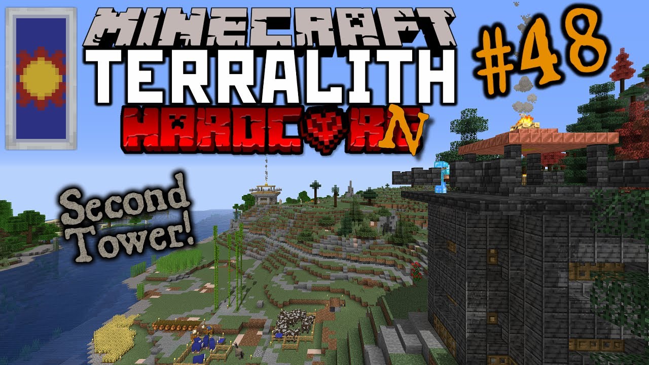 Another Tower in Minecraft Hardcore 1.19 + Terralith | HardCorn!:Caves ...