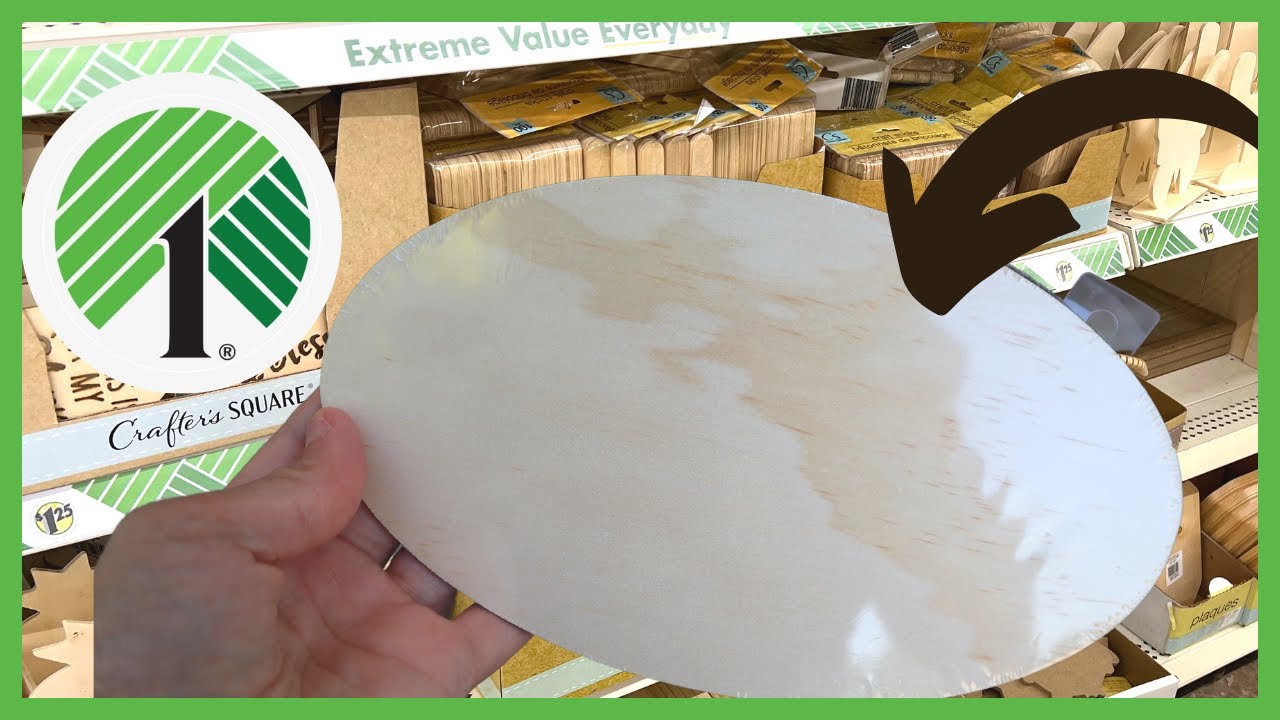 🤯 YOU WON'T BELIEVE HOW I CUSTOMIZED DOLLAR TREE WOOD CRAFTS INTO HIGH ...