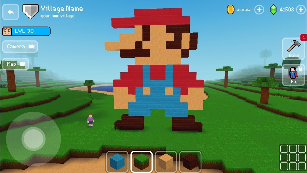 Super Mario - Block Craft 3d: Building Simulator Games for Free - YouTube