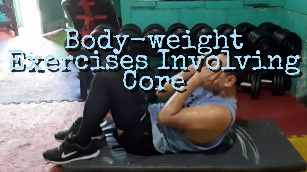 Body-weight Exercises Involving Core - YouTube