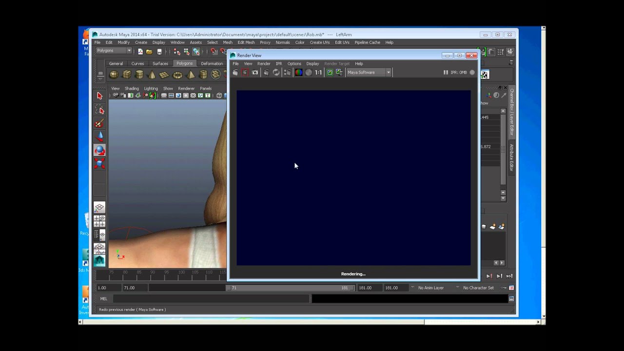 Autodesk Maya running on Amazon EC2 via Otoy - YouTube