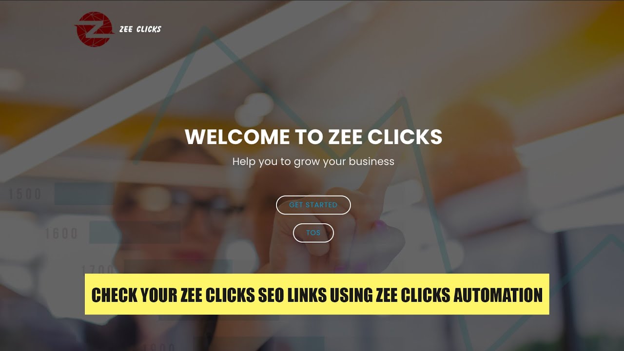 How To Check Zee Clicks SEO Links Using Automation Software - YouTube