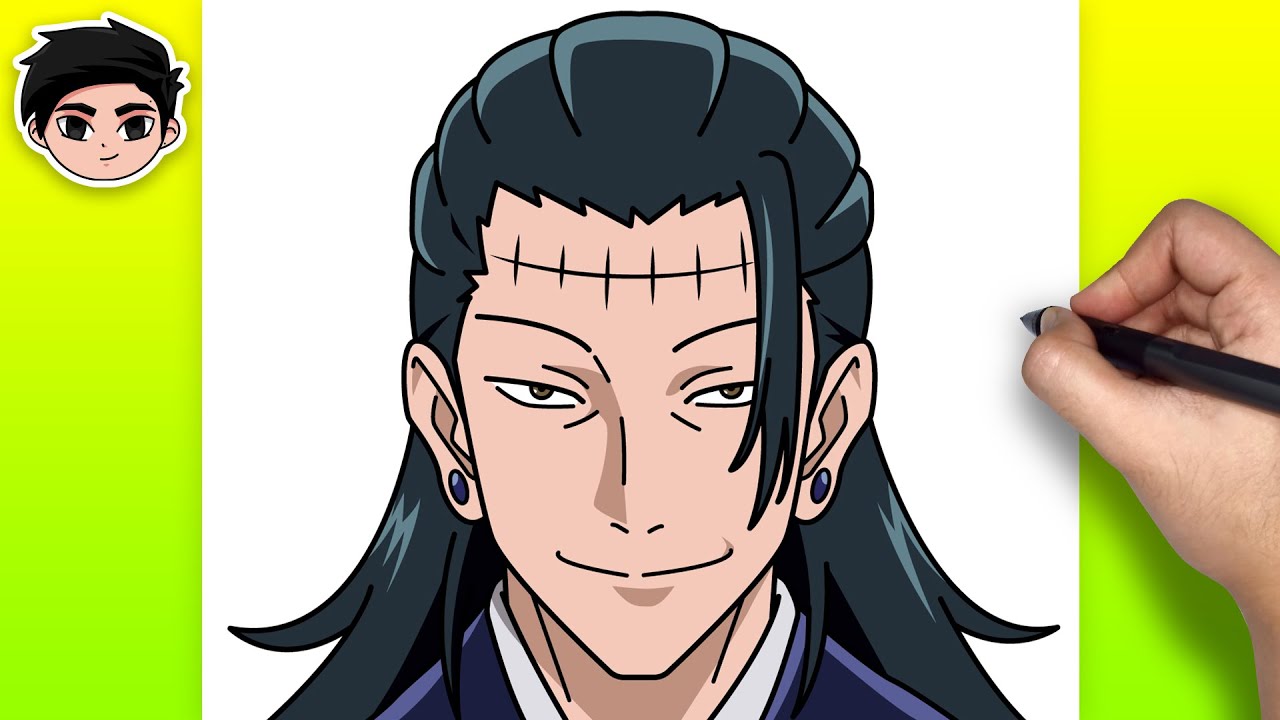 How to Draw KENJAKU from Jujutsu Kaisen | Easy Step-by-Step - YouTube