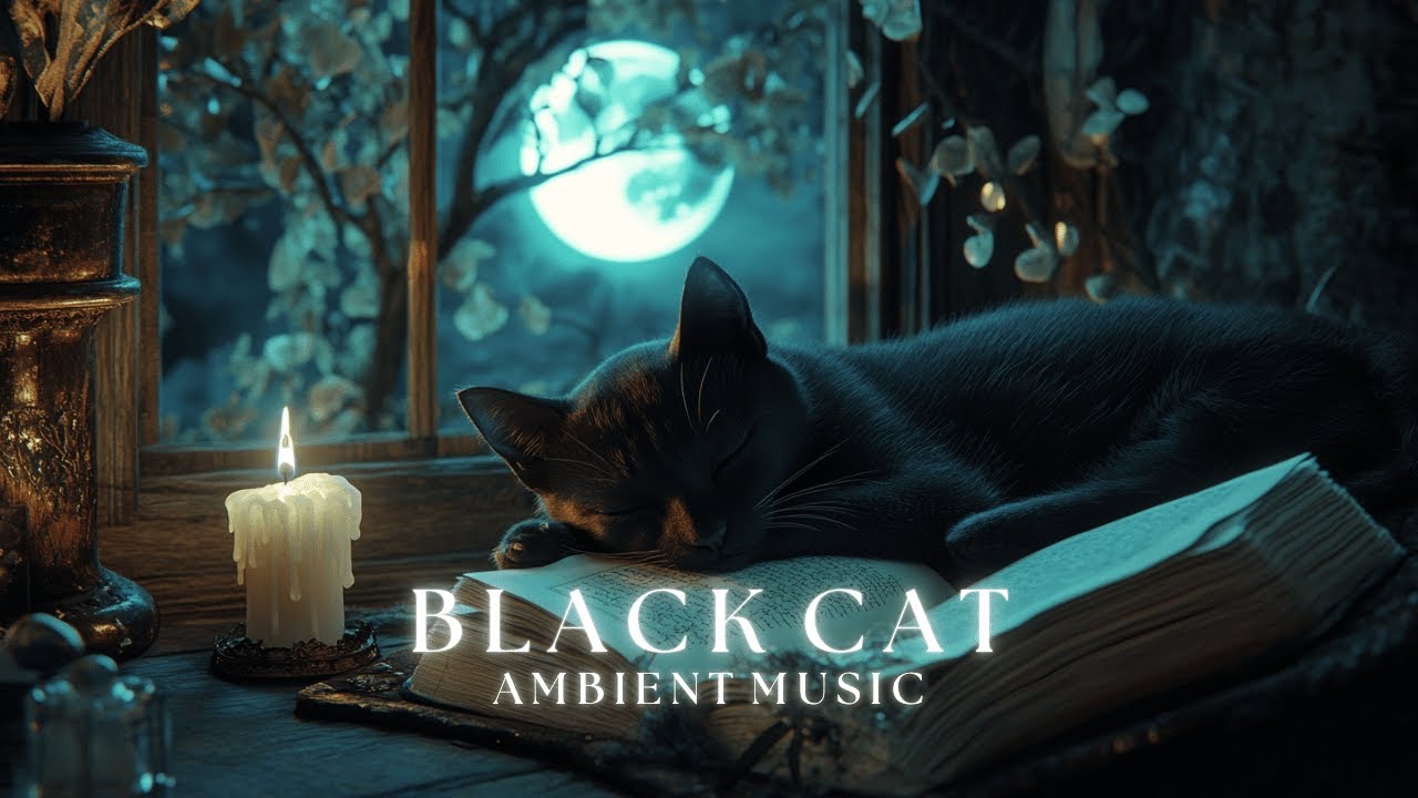 Black Cat Ambience - Relaxing Music for Studying, Sleeping, and ...