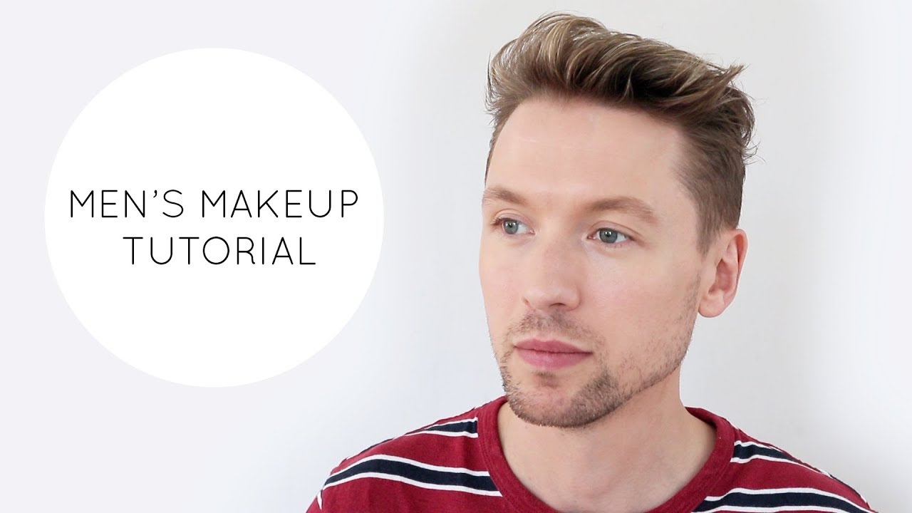 Men's natural looking makeup tutorial // using MMUK Man products - YouTube