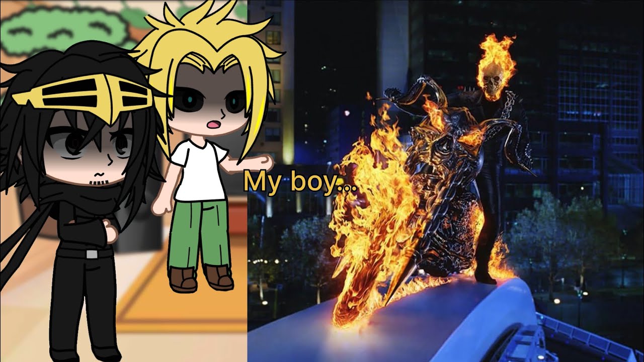 Class 1A react to Deku as Ghost Rider| BNHA/MHA || GCRV |I No Ships ...