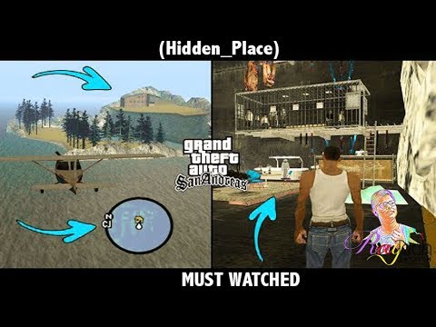 SECRET LAND WITH HOUSE AND PRISON IN GTA San Andreas! Hidden Place MUST ...