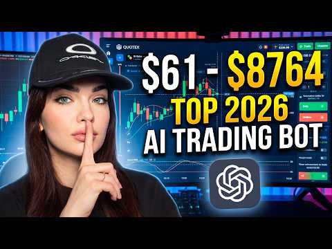 QUOTEX TRADING BOT | CHATGPT BOT FOR BINARY OPTIONS (+$8764 profit)