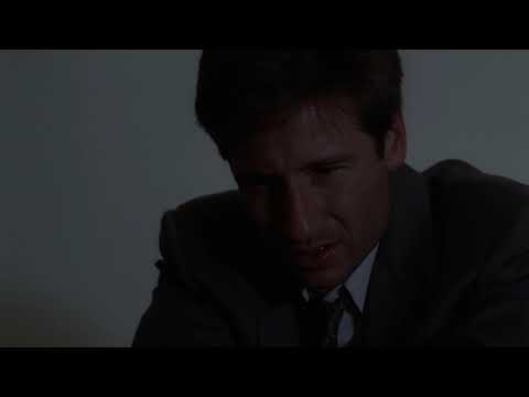 The X-Files - Mulder talks to Smoking Man for the first time [2x08 ...