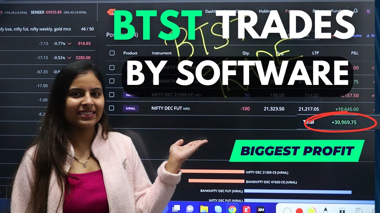 HOW TO TAKE BTST TRADE IN OUR SOFTWARE | BEST TRADING SOFTWARE - YouTube
