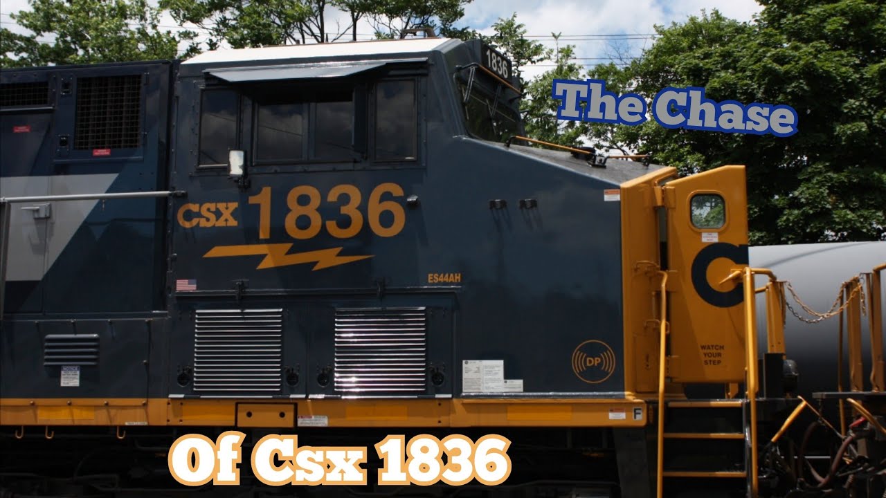 The Chase Of CSAO JR-5 & Csx 1836 RF&P | Port Reading, NJ - Seawaren ...