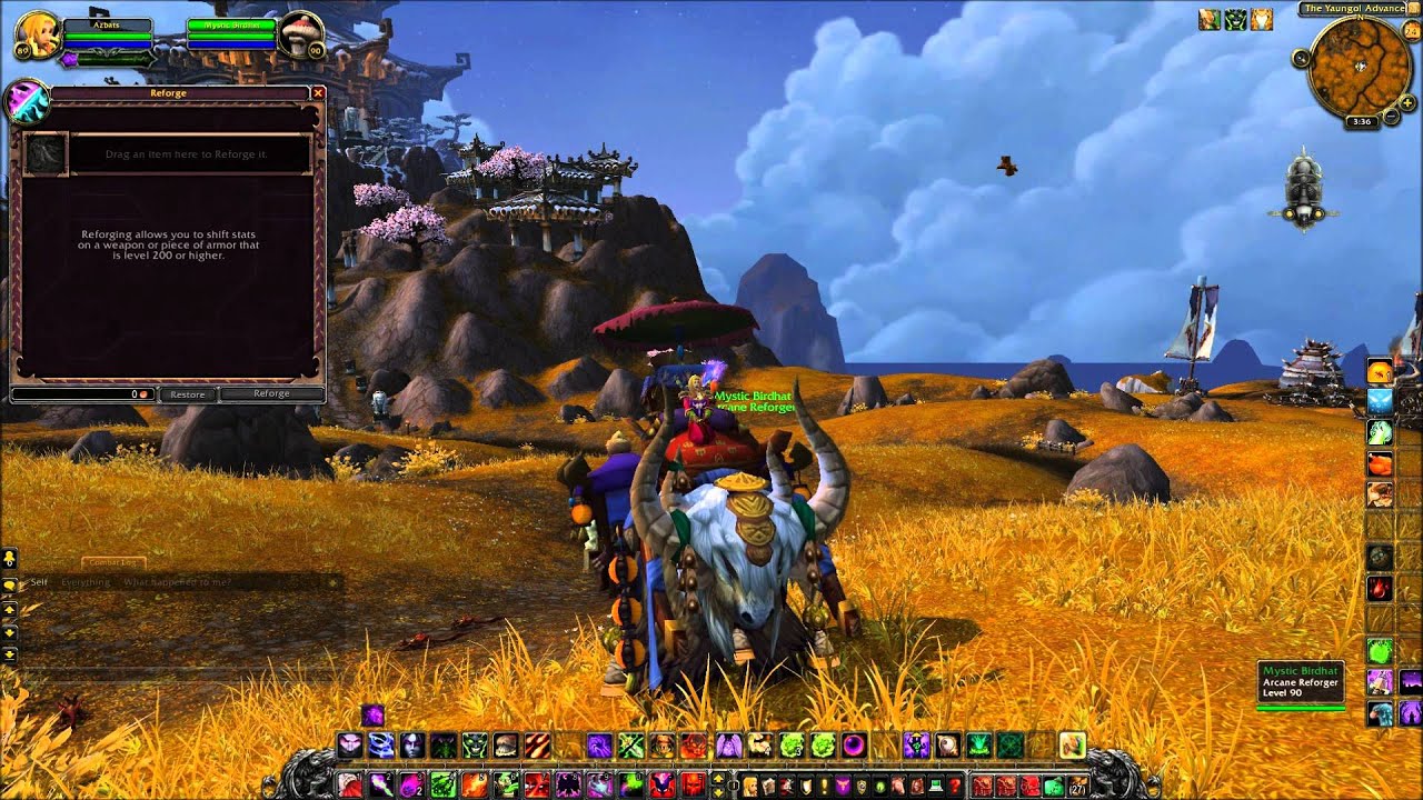 World of Warcraft Mists of Pandaria Grand Expedition Yak Mount Live on ...