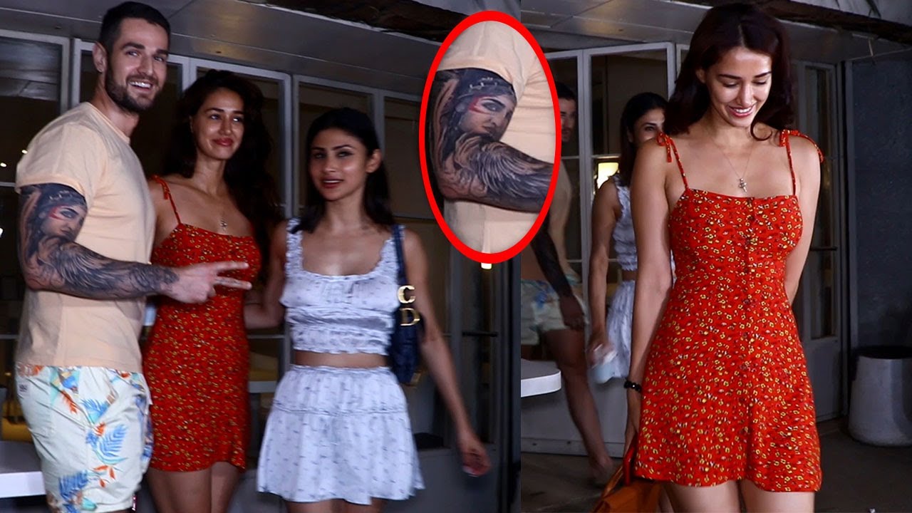 Disha Patani BF Alexander Flaunts Her Face Tattoo On His Hand Snapped ...
