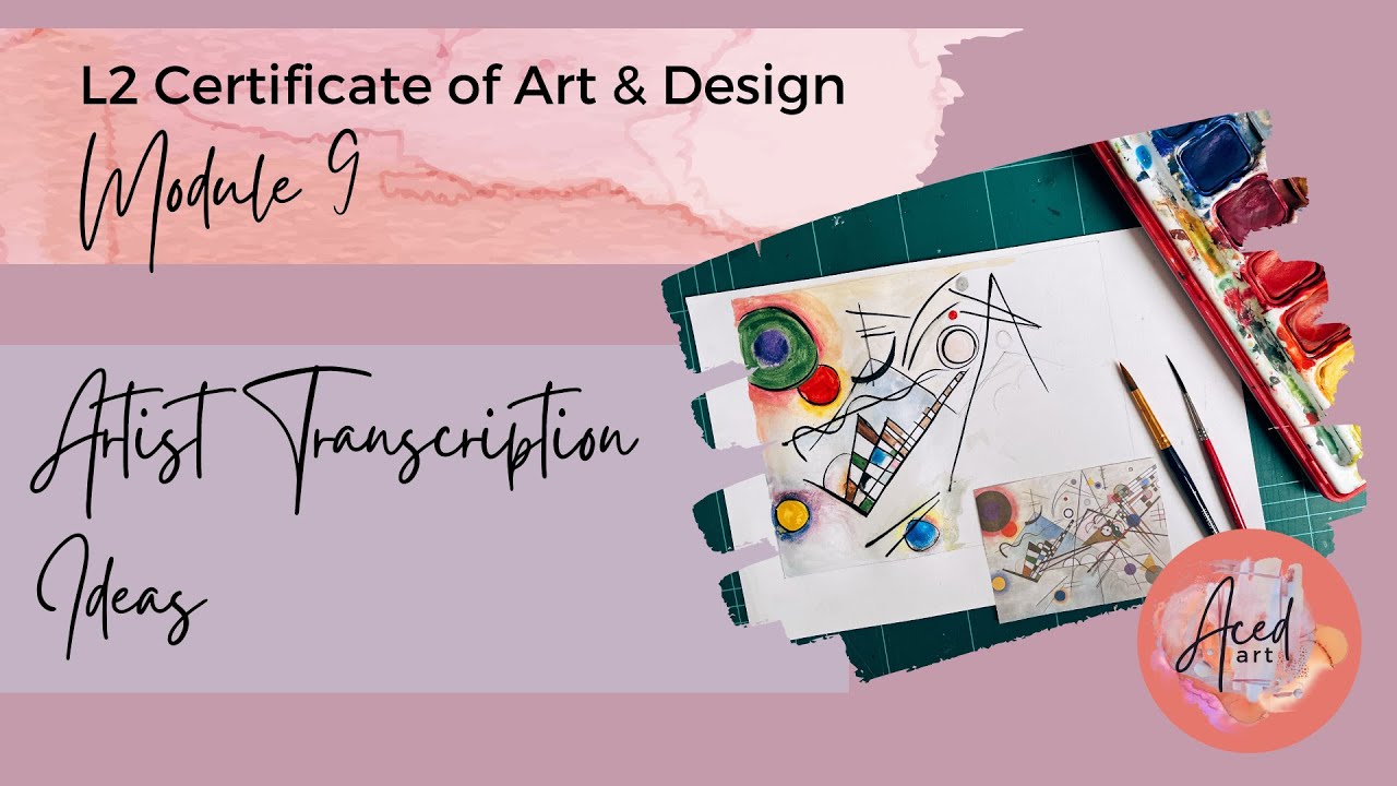 Artist Transcription Ideas - YouTube
