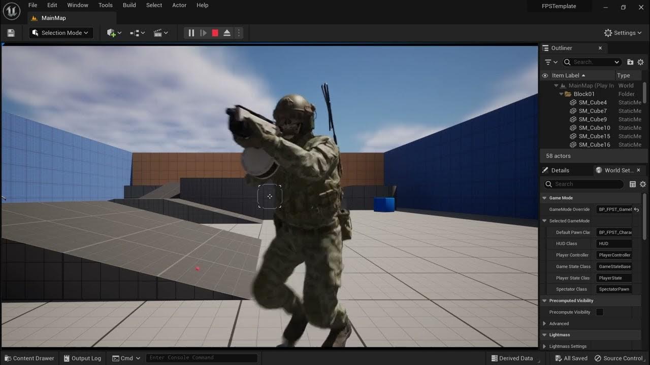 Ue5 Devlog 04 Full Body Fps Support Ue4 Mannequin Youtube