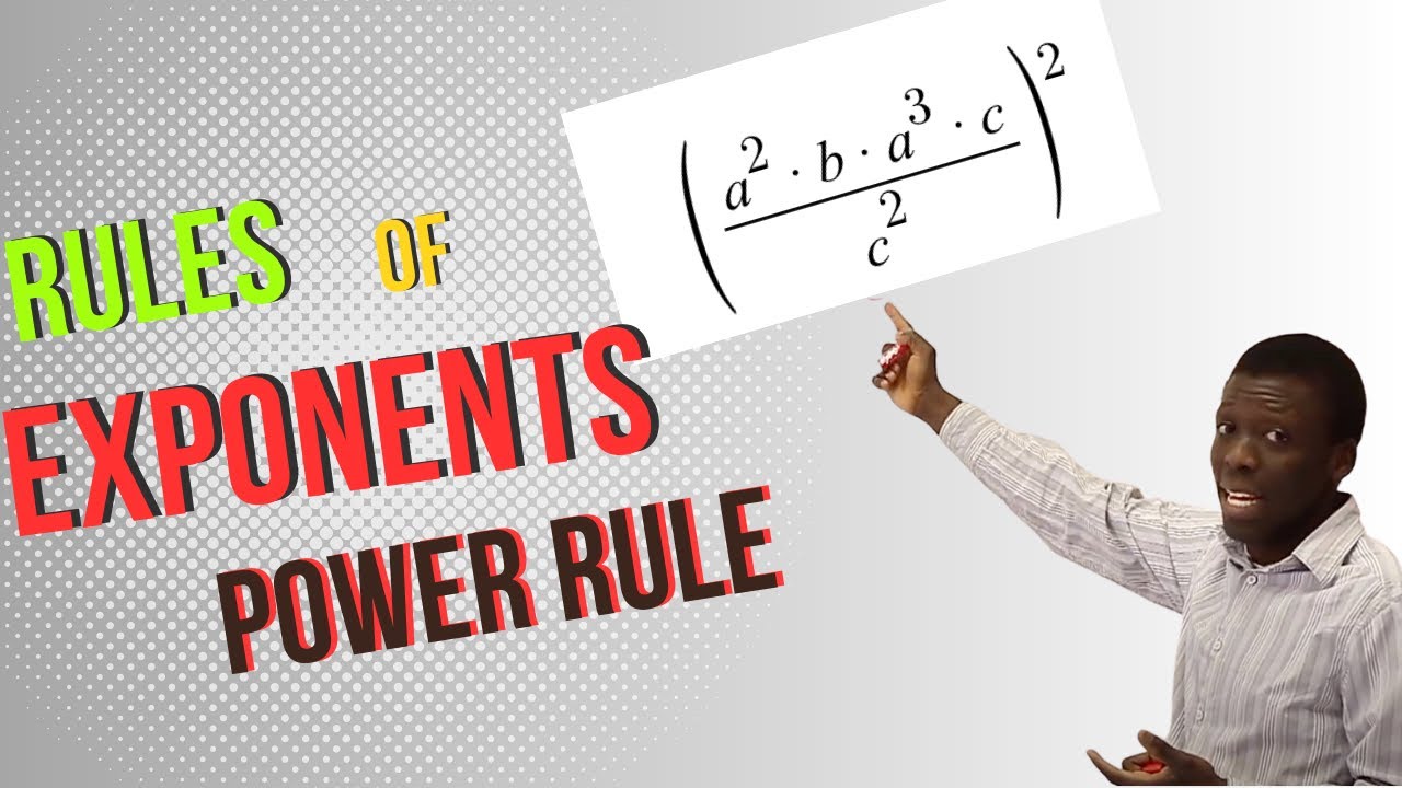 Rules of Exponents Practice (Power of a Quotient Rule) - YouTube