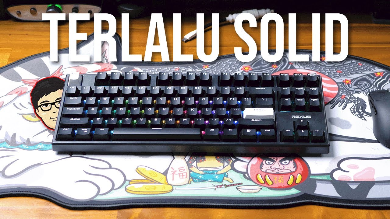 Keyboard TKL Wireless 500 Ribu PALING SOLID Saat ini! Rexus Daiva 87 ...