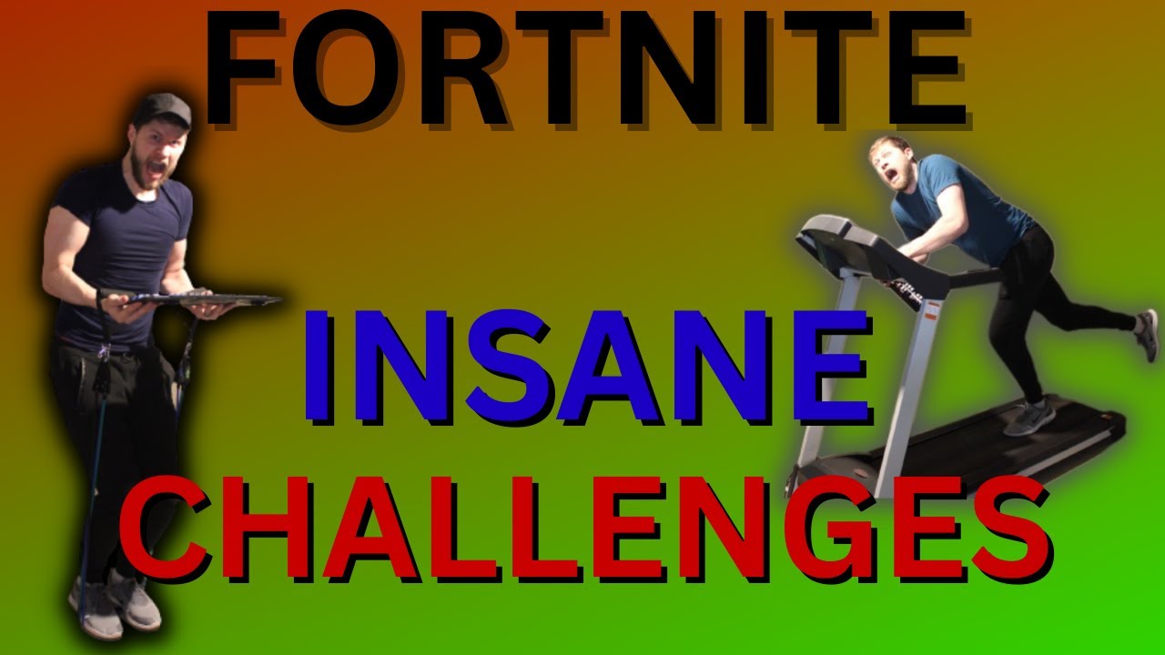 INSANE CHALLENGES in Fortnite | Fortnite - YouTube