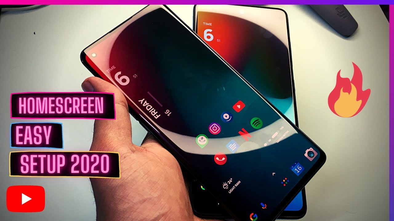 Homescreen Setup Tutorial 2020..🔥🔥(Step by step) | Idea Sure - YouTube