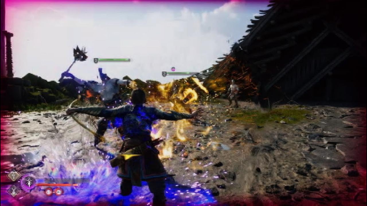 God of War Ragnarök - Asgard - Gladsheim The Great Lodge - YouTube