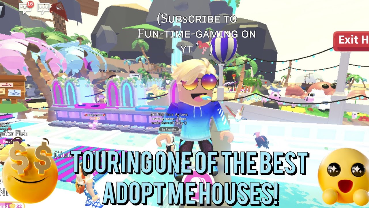 Touring a HIGHLY DETAILED island in Adopt Me with Grinding Areas, Pet ...