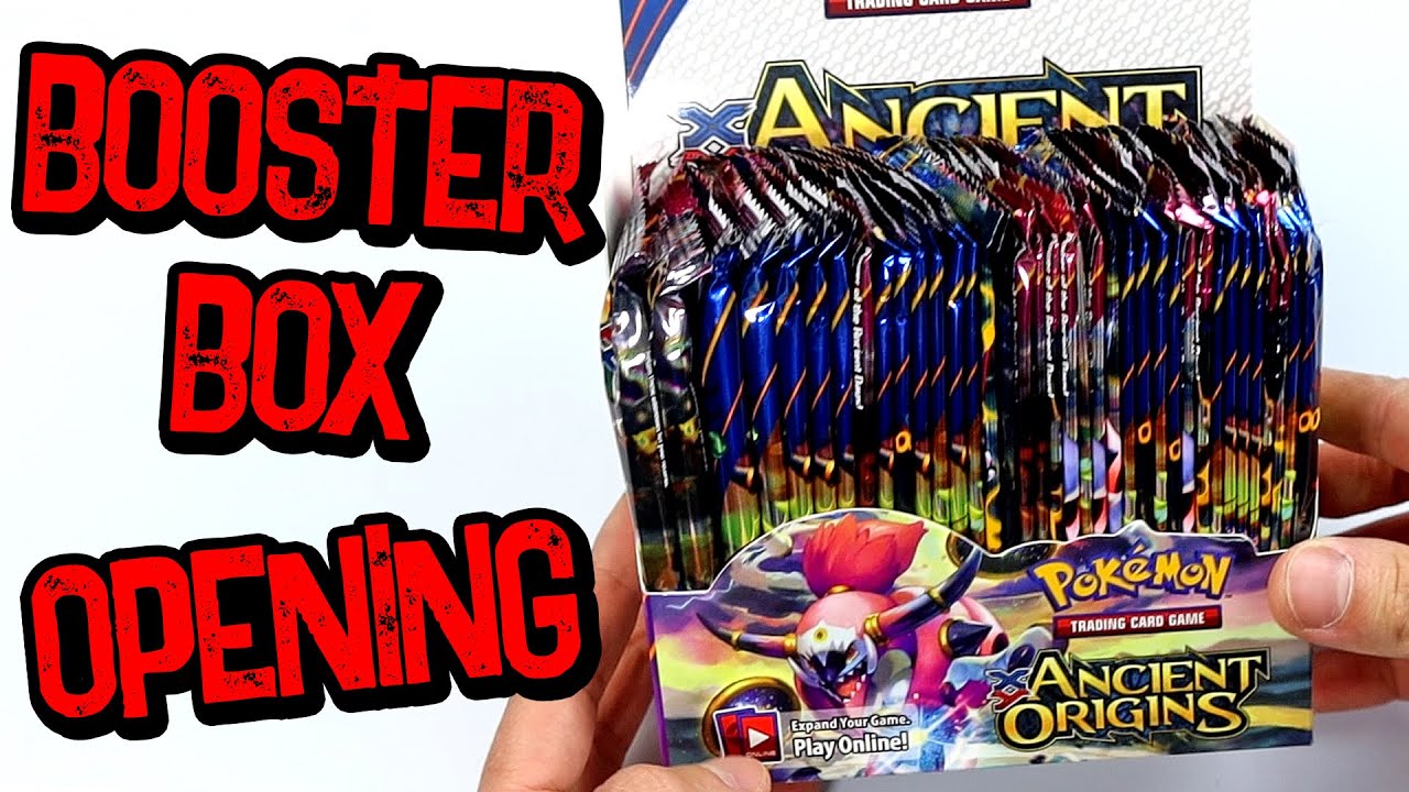 Fake Pokemon Booster Box Opening - ANCIENT ORIGINS Pokemon Cards from ...