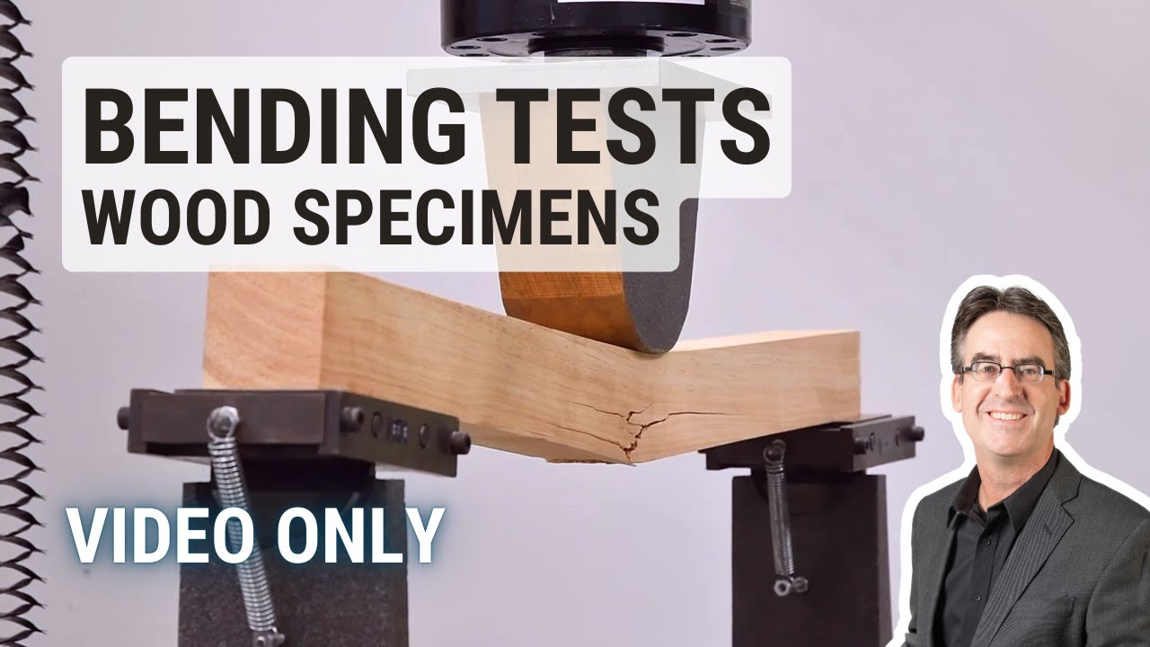 Wood Bending Tests to Failure (4 Tests) - YouTube