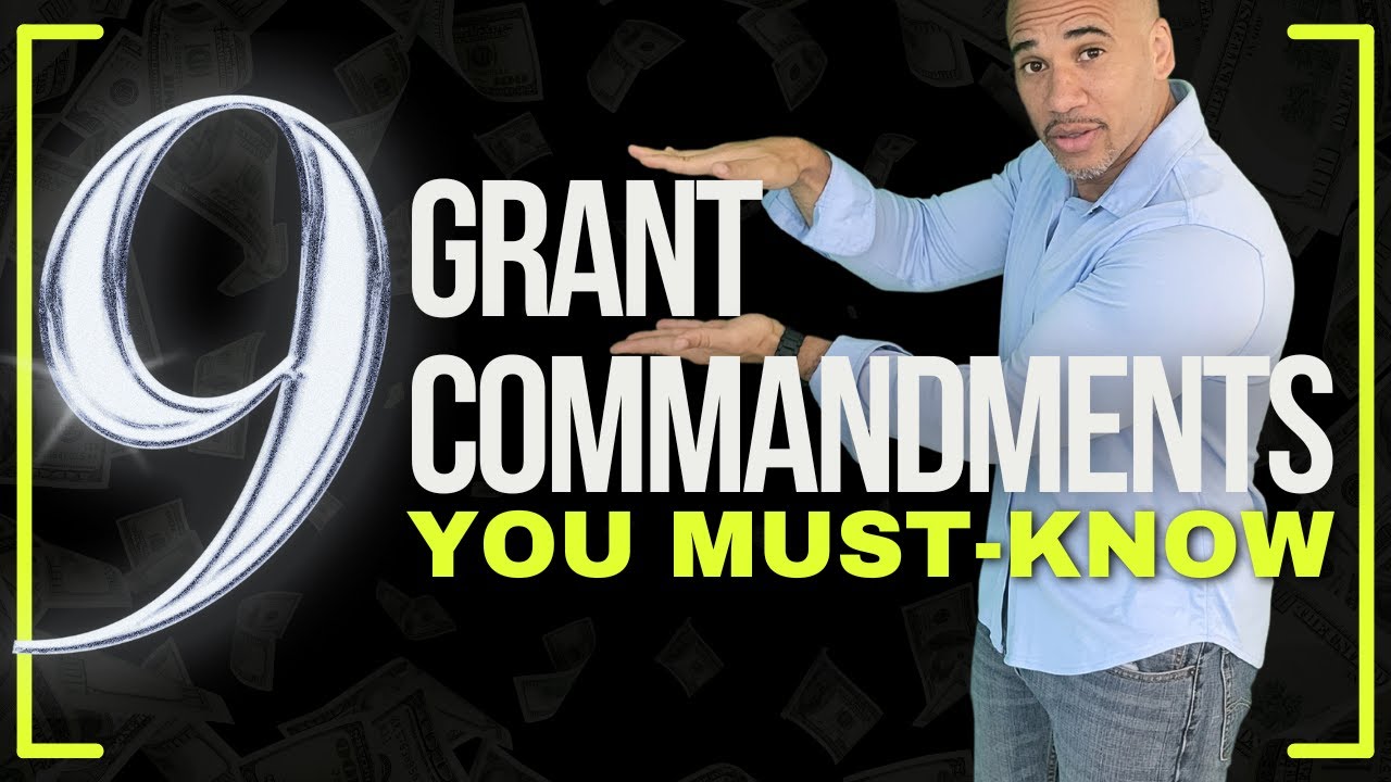 The 9 Grant Winning Commandments | MUST WATCH - YouTube