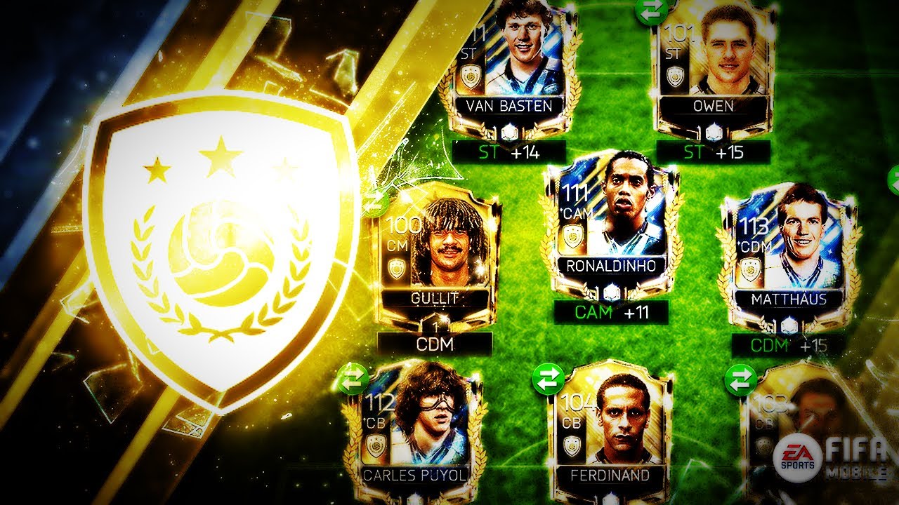 FIFA Mobile | Icons - როგორი იქნებოდა ჩემი Team?! - YouTube