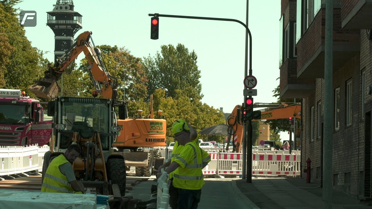 Ensrettet Roskildevej - YouTube