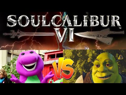 SOULCALIBUR™Ⅵ - Shrek vs Barney - YouTube