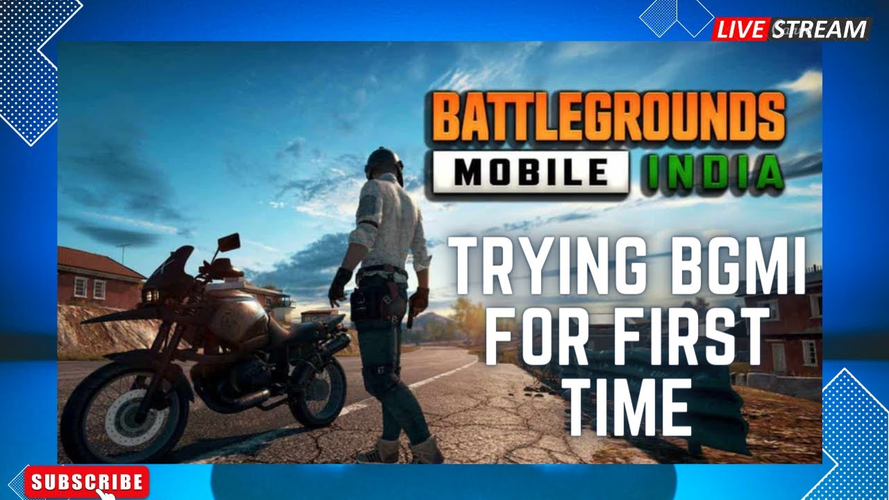 Trying BGMI for first time - YouTube