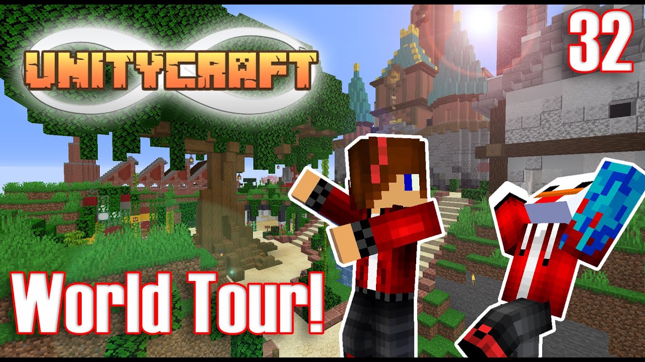 Server World Tour! | UnityCraft SMP [Episode 32] - YouTube
