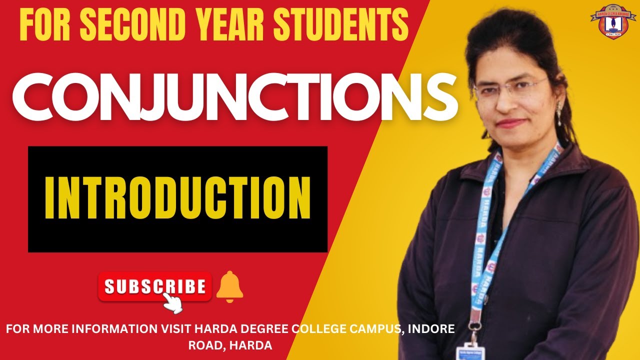 Introduction of Conjunction || English || For Second Year Students ...