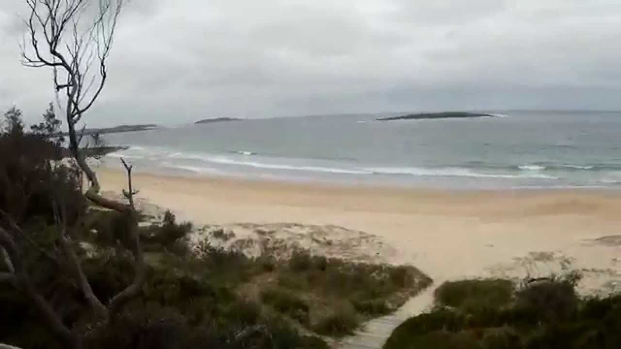 Kioloa beach camping - YouTube
