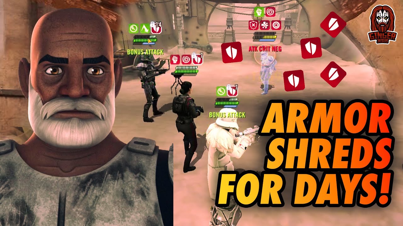 I Still HATE Captain Rex Because of His ARMOR SHREDS!!! | SWGOH GAC 3v3 ...