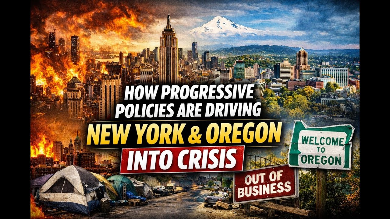 How Progressive Policies Are Driving New York & Oregon Into Crisis ...