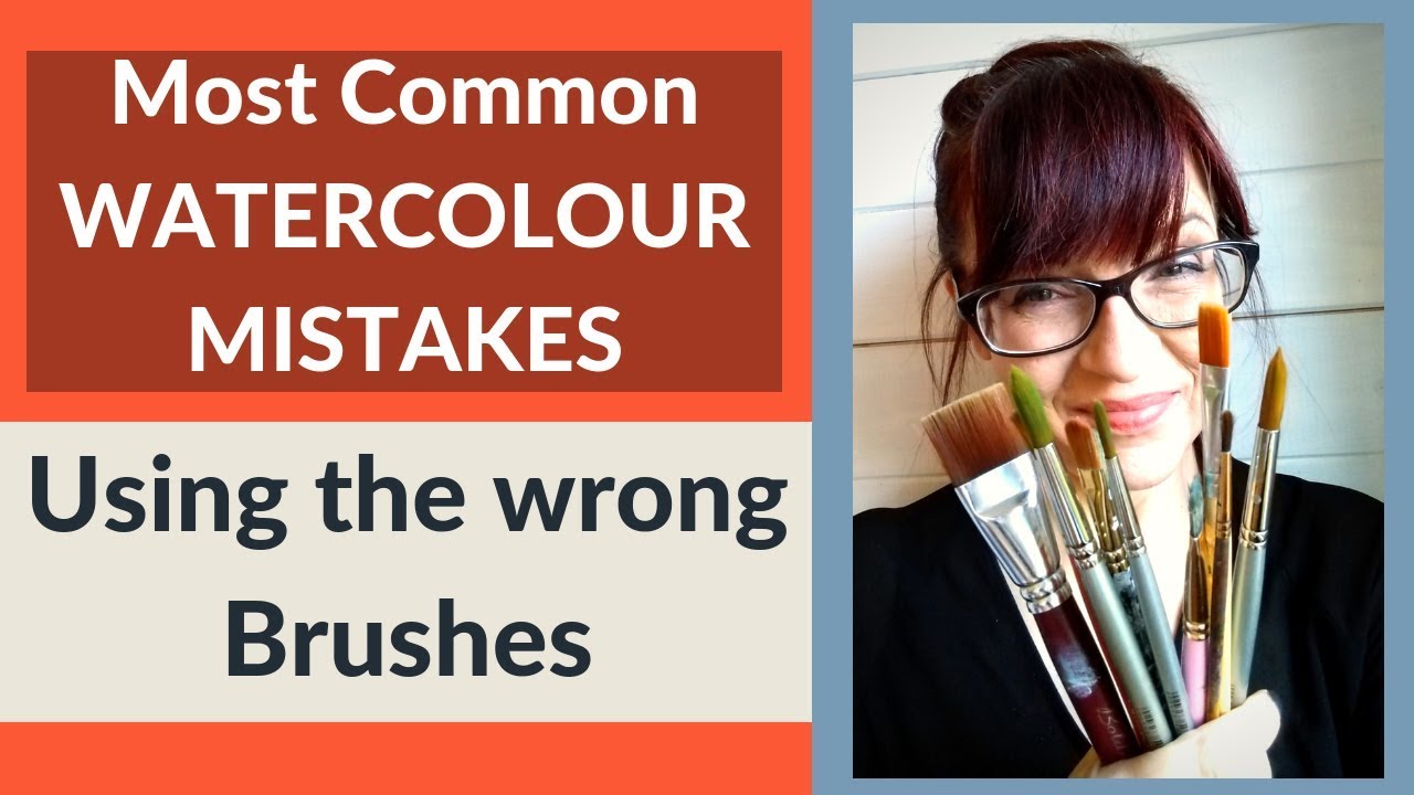 Most Common Watercolor Mistakes Using The Wrong Brush YouTube most-common-watercolor-mistakes-using-the-wrong-brush-youtube