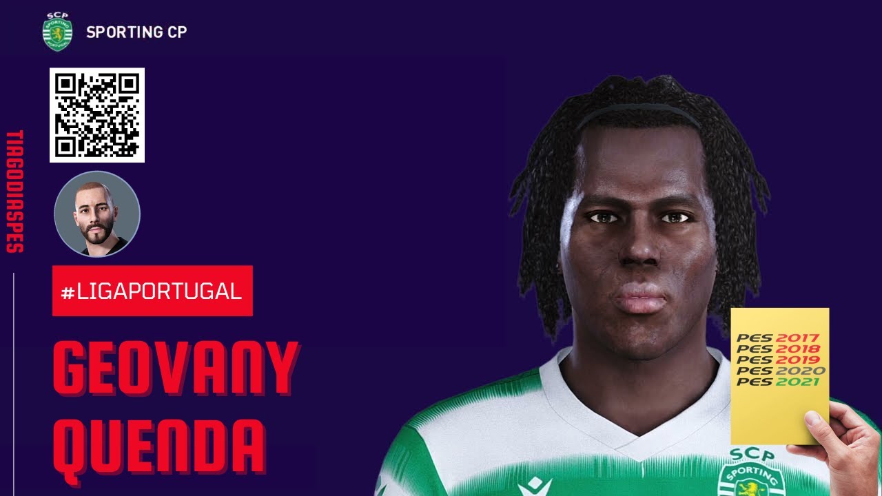 Geovany Quenda @TiagoDiasPES (Sporting CP) Face + Stats | PES 2021 ...